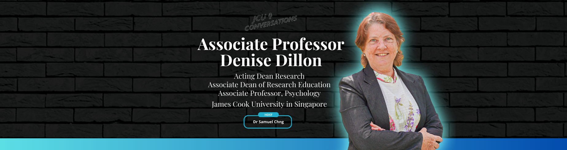 JCU Conversations 47: Denise Dillon - JCU Singapore