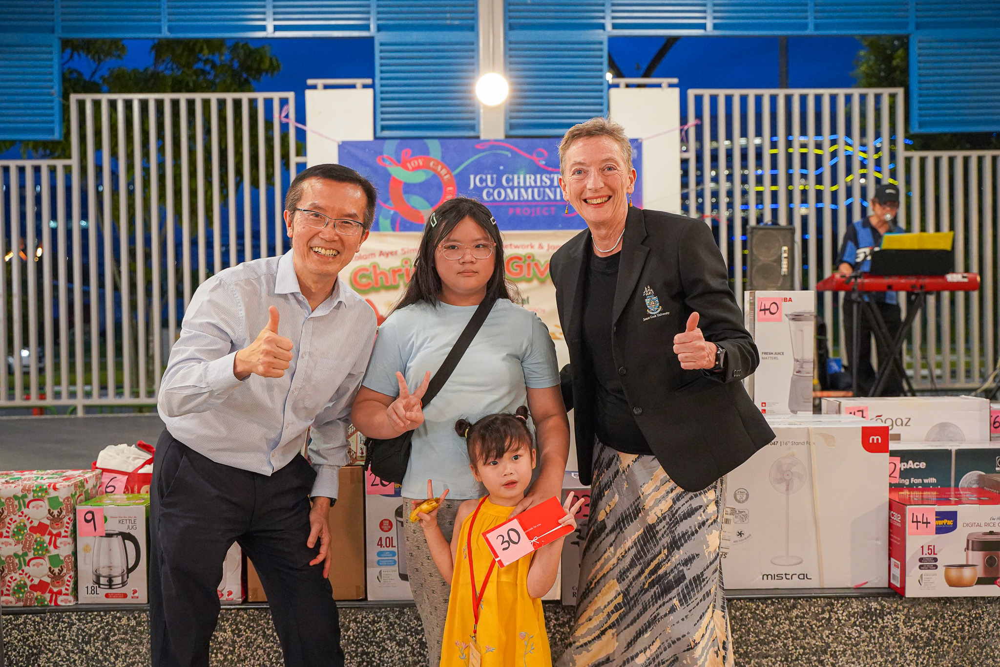 JCU in Singapore celebrates Christmas early with gifts for Kolam Ayer ...