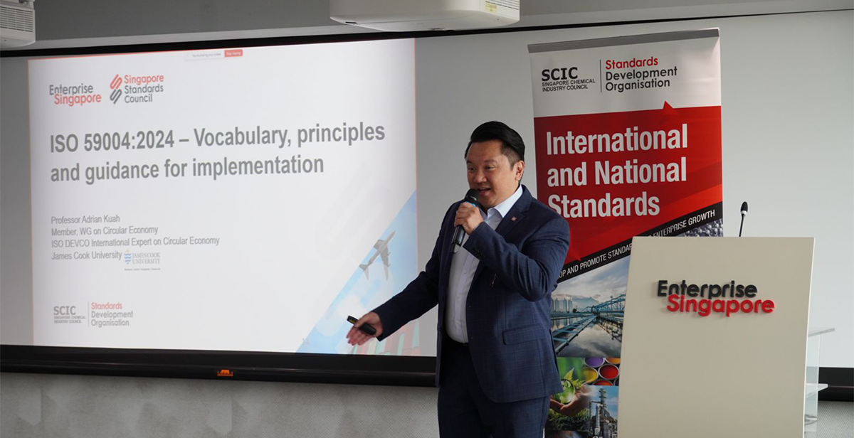 JCU Professor Leads Dialogue on Circular Economy Standards - JCU Singapore